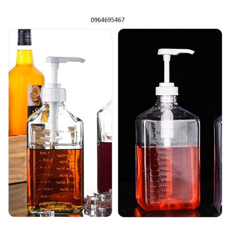 1600ml Mica Plastic Syrup Pump With 10ml Disposable Pump Shopee Malaysia
