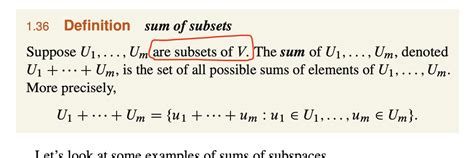 Linear Algebra Can Empty Set Be An Additive Identity Mathematics