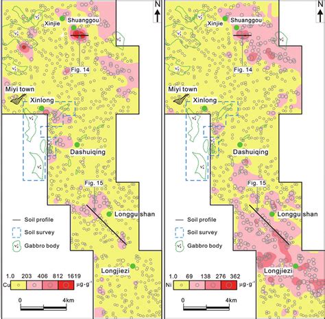 Geochemical Anomalies Of Cu And Ni Delineated By The Stream Sediment