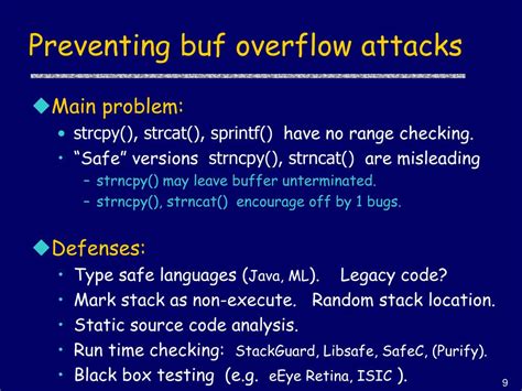 ppt buffer overflow attacks and format string bugs powerpoint