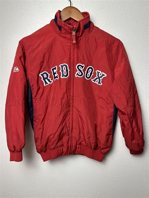 Majestic Authentic Collection Boston Red Sox Jacket Youth Sz Medium