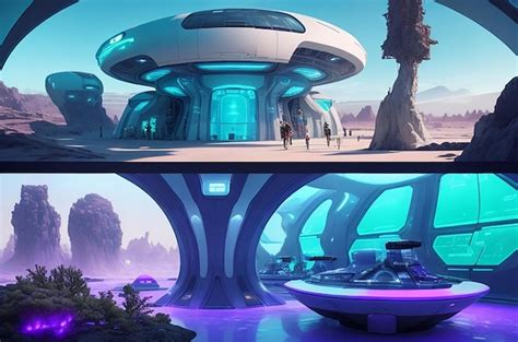 Premium Ai Image Exoplanetary Terraforming Lab