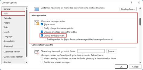 How To Turn Off Outlook Notifications