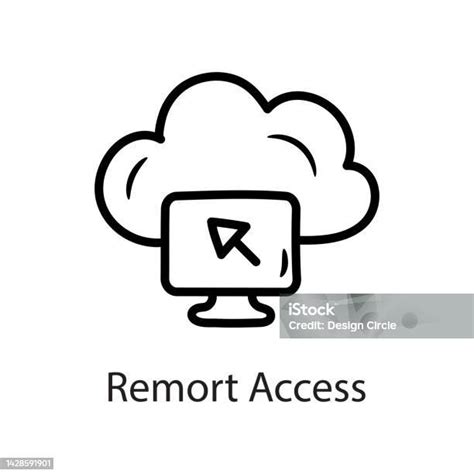 원격 액세스 개요 아이콘 디자인 그림입니다 흰색 배경 Eps 10 파일의 데이터 기호 금융에 대한 스톡 벡터 아트 및 기타 이미지 금융 남자 남자 사업가 Istock