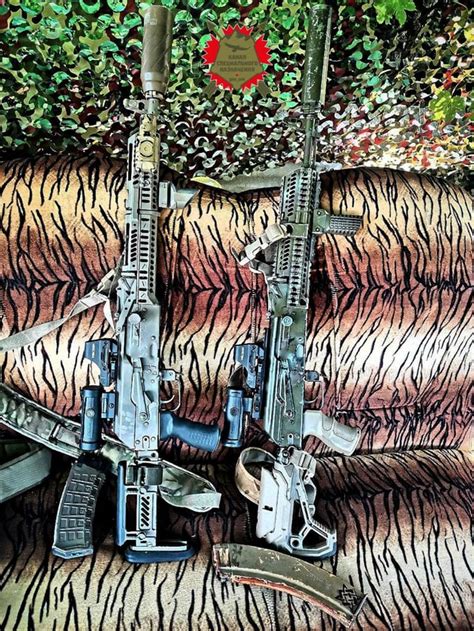 Some Aks Of Russian Sof Currently Operating In Ukraine Some Pkms At