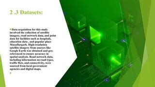 Ppt Networks Analysis Gis And Remote Sensing Pptx