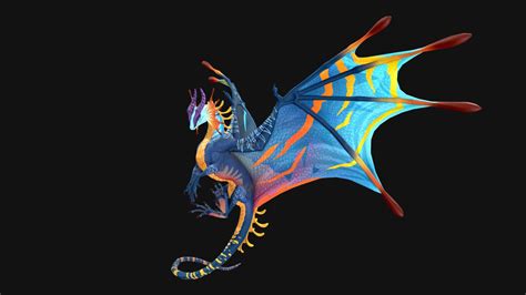 Dragon 3d Model By Dashak 0a88ad5 Sketchfab