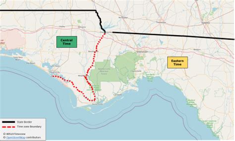 Florida Fl Time Zone Whichtimezone
