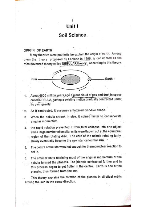 SOLUTION Soil Science Unit Studypool