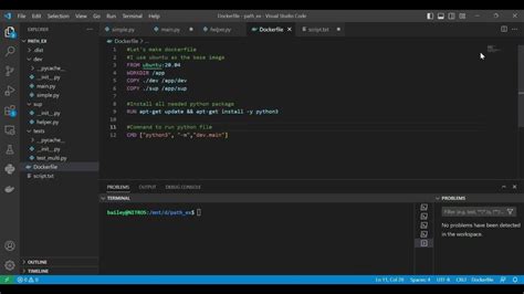 Python Docker Fixing Eoferror Eof When Reading A Line Youtube