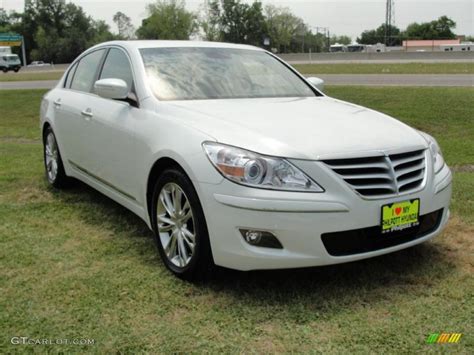 2011 White Satin Pearl Hyundai Genesis 4 6 Sedan 48099740 Photo 6