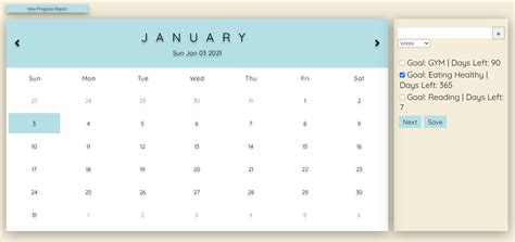 Resolution Tracker Devpost