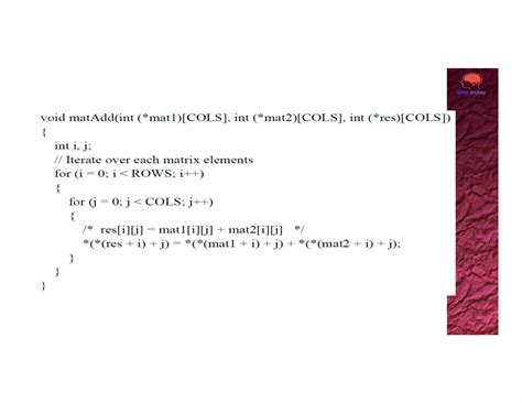 13 Pointer And 2d Array Ppt Free Download