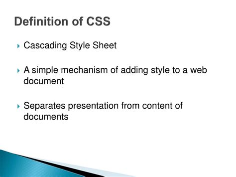 Ppt Xhtml And Css Powerpoint Presentation Free Download Id6403709