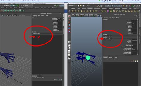 Solved Maya Don T Show Inputs In A Channel Box Autodesk Community