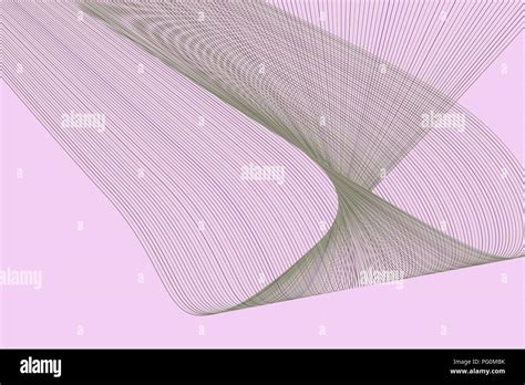 Artistic Line And Curve Background Pattern Abstract Vector Illustration Graphic Stock Vector
