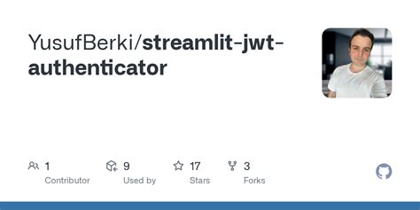 Github Yusufberkistreamlit Jwt Authenticator