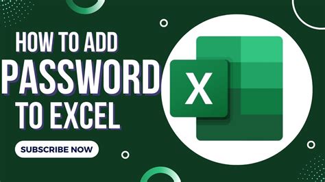 How To Protect Your Excel Spreadsheet How To Add Password To Excel Spreadsheet Youtube