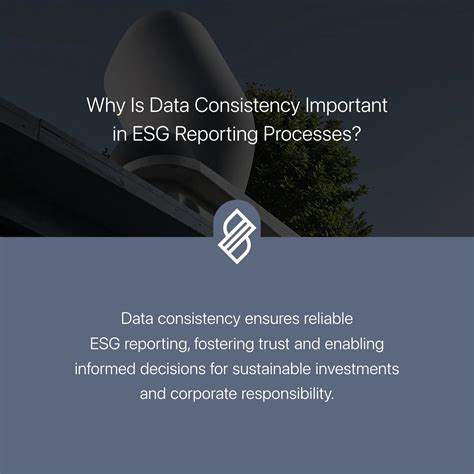 Why Is Data Consistency Important In Esg Reporting Processes → Question