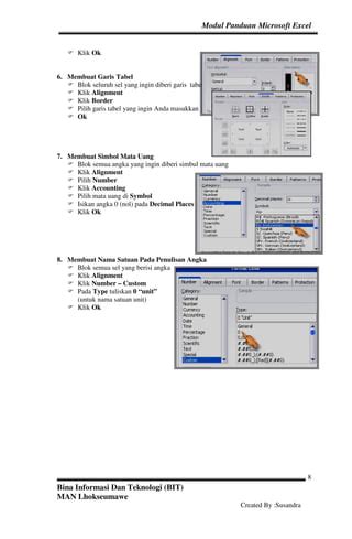 Panduan Belajar Ms Excel PDF