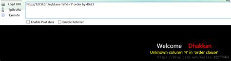 联合查询注入详解 csdn博客