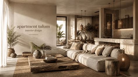 Apartment Tulum Interior Design For Calm Luxurious Living