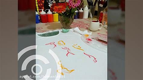 نقاشی تیشرت ورزشی