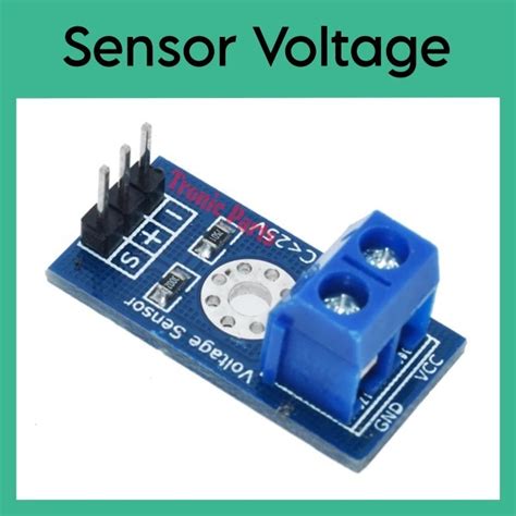 jual voltage sensor module sensor tegangan 0 25v shopee indonesia