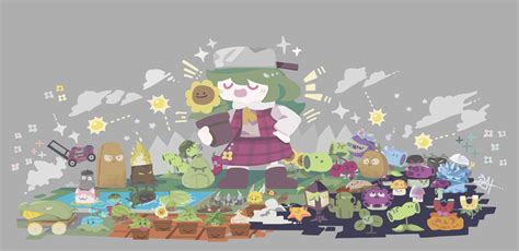 Squash Plants Vs Zombies Danbooru