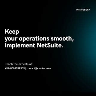 Challenges NetSuite ERP Solutions Cinntra Infotech PDF