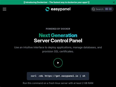 easypanel project details