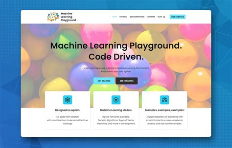 Machine Learning Playground Fstoermer De