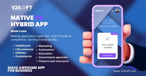 v2soft on linkedin native nativeapp hybridapp development