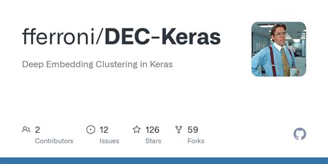 GitHub Fferroni DEC Keras Deep Embedding Clustering In Keras
