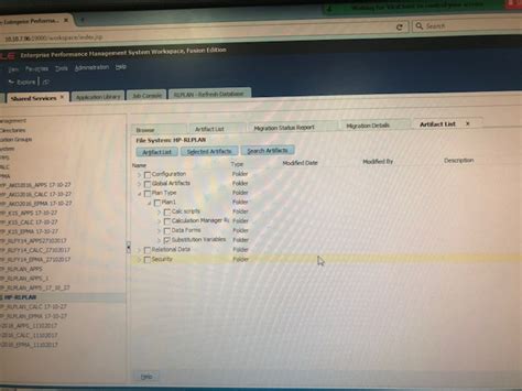 Error While Importing Artifacts Oracle Forums