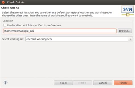 Subversion En Eclipse SDK Multiplataforma En C