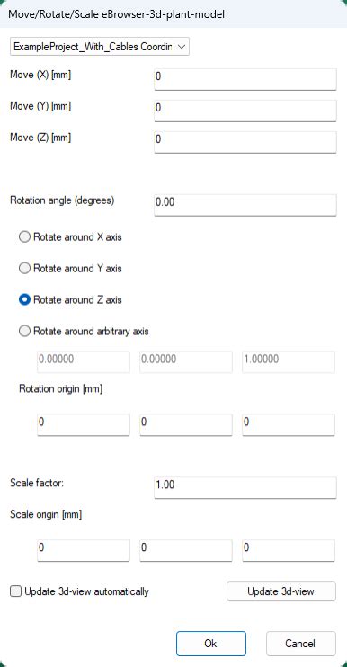 Moving Rotating And Scaling A Model