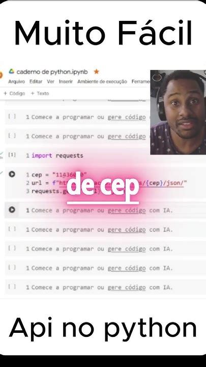 Api De Cep Com Python Python Youtube
