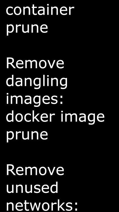 Kubernetes Interview Question 24 Clean Up Your Docker Environment By