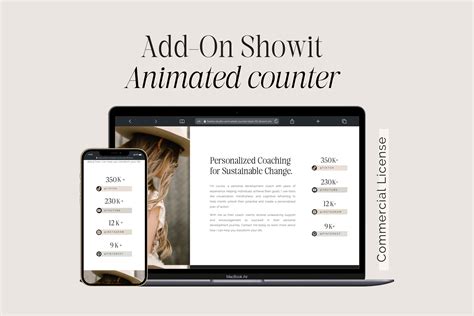 Dynamic Counter Add On Template Canvas Include 1 Style With A Commercial License For Designers
