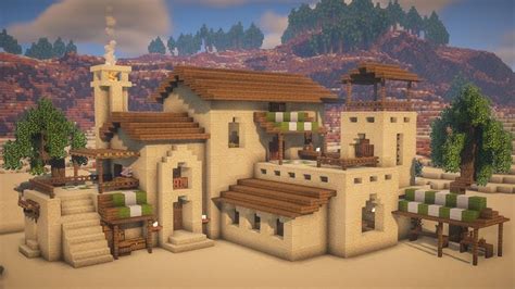 Minecraft Desert Mansion