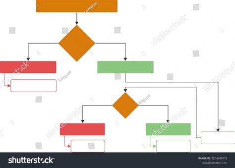 Flowchart Diagram Teamwork Business Workflow Layoutworkflow Stock Vector Royalty Free