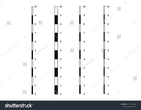 Map Scales Graphics Measuring Distances Scale Vector De Stock Libre