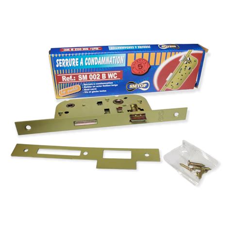 Serrure Wc Smtop Sm27 Tohb