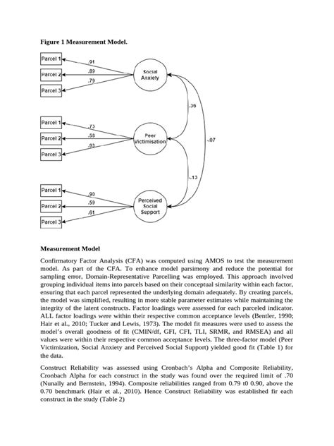 Measurement Model Pdf
