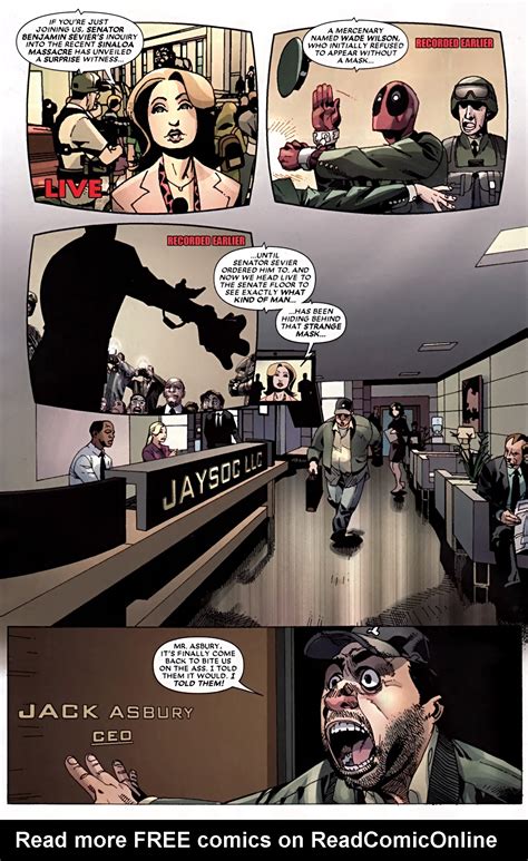 Read Online Deadpool Wade Wilsons War Comic Issue 2