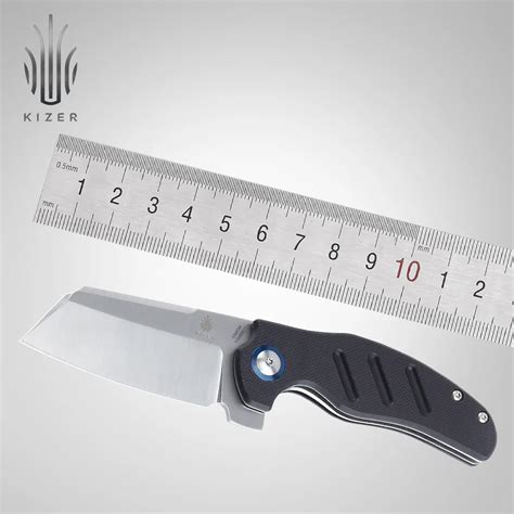 Складной карманный нож Kizer, маленький мини-нож для овчарки, нож для ...