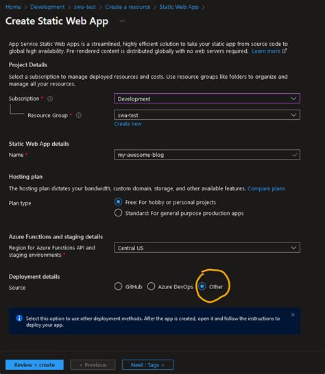 How To Publish A Static Website To Azure Static Web Apps Tomáš Kohl