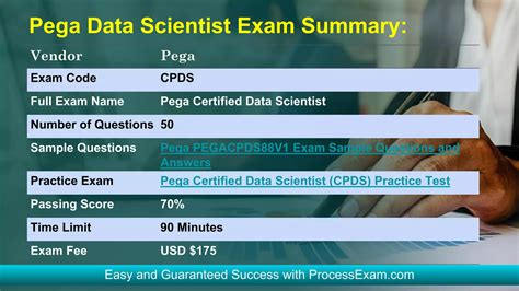 Sample Question Pega Certified Data Scientist Cpds Exam Ppt