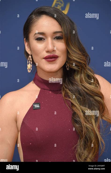 Qorianka Kilcher At The 70th Primetime Emmy Awards Held At Microsoft